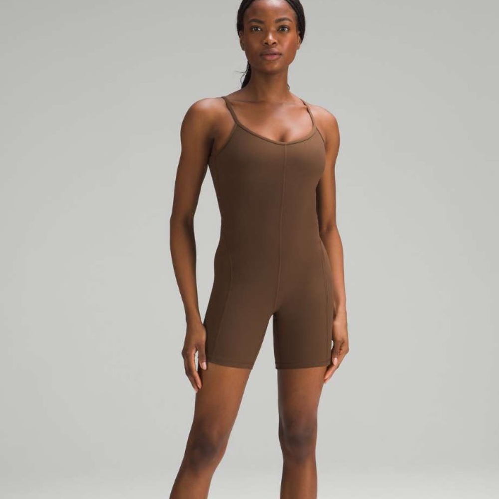 Lululemon Ribbed Contour Unitard Bodysuit 6" - Size 4… - Gem